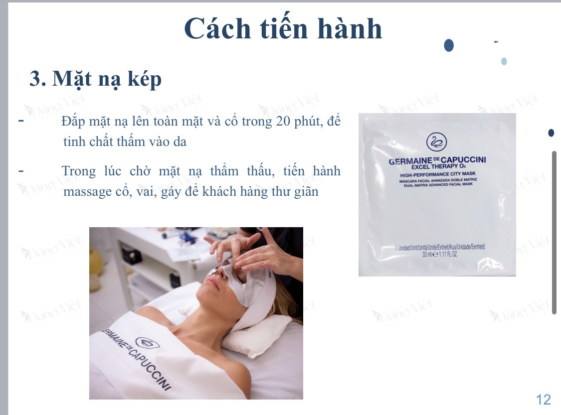 Liệu Trình Oxy tươi giúp mang lại làn da khoẻ mạnh sức sống Germaine De ...