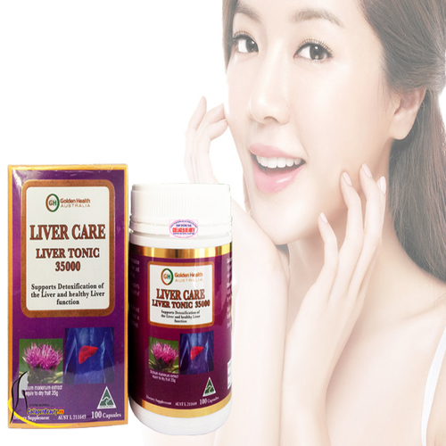 Tăng cường sức khỏe cho gan với sản phẩm Hỗ trợ gan Golden Health Liver ...