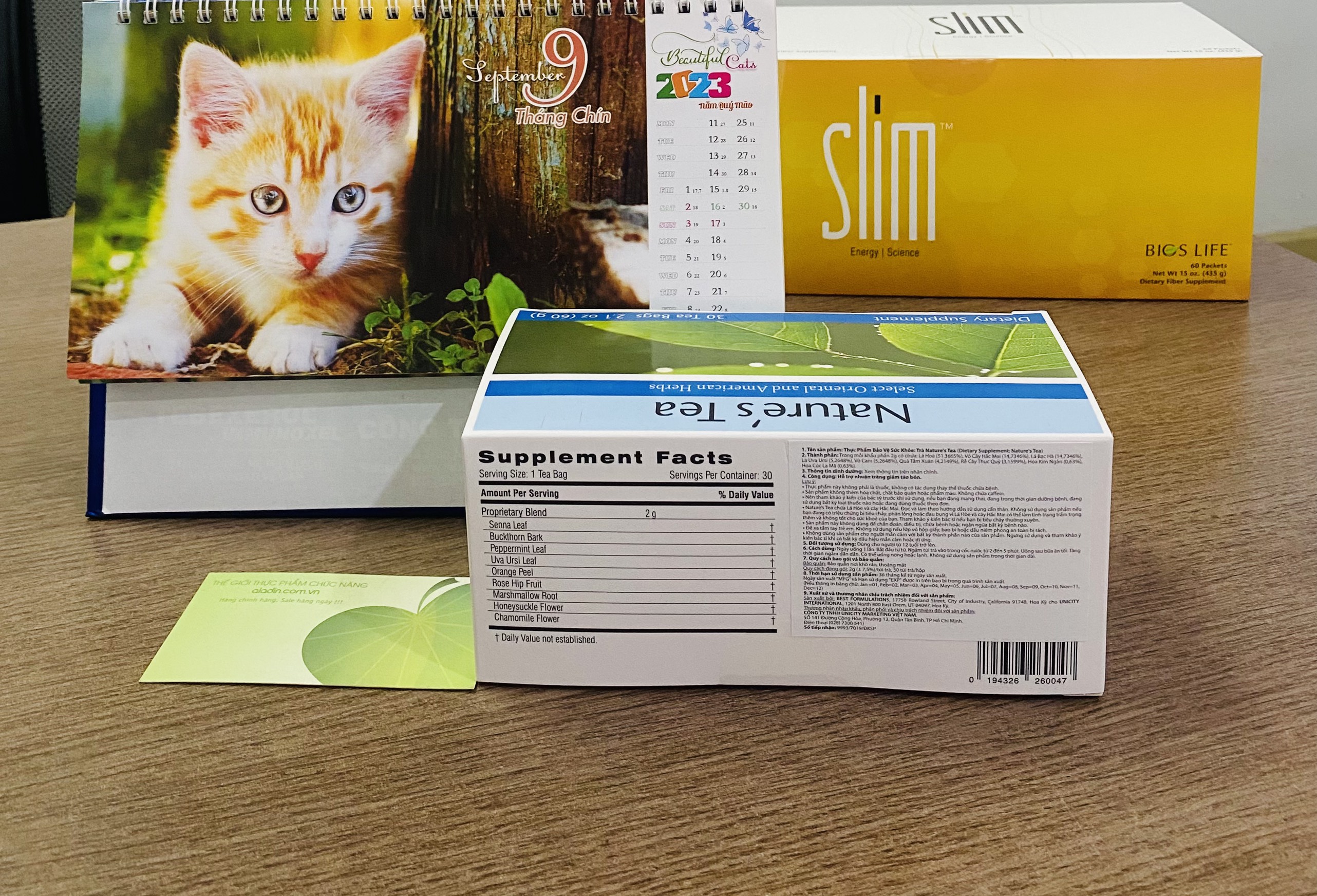 Trà thải độc ruột của Mỹ Unicity Nature's Tea