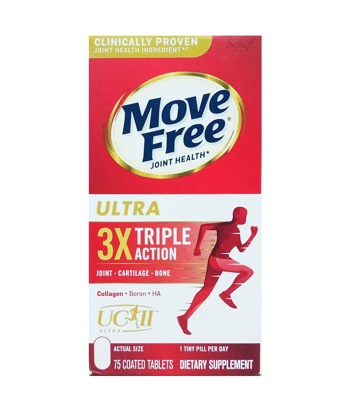 Hỗ trợ xương khớp Viên uống bổ xương khớp Schiff Move Free Ultra Triple ...