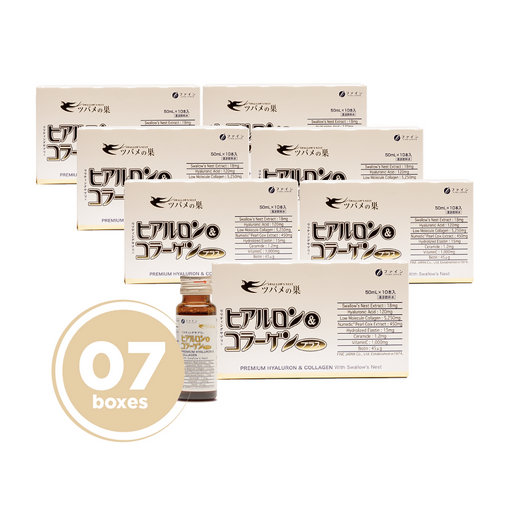 Collagen và tinh chất tổ Yến thượng hạng Fine Hyaluron & Collagen ...