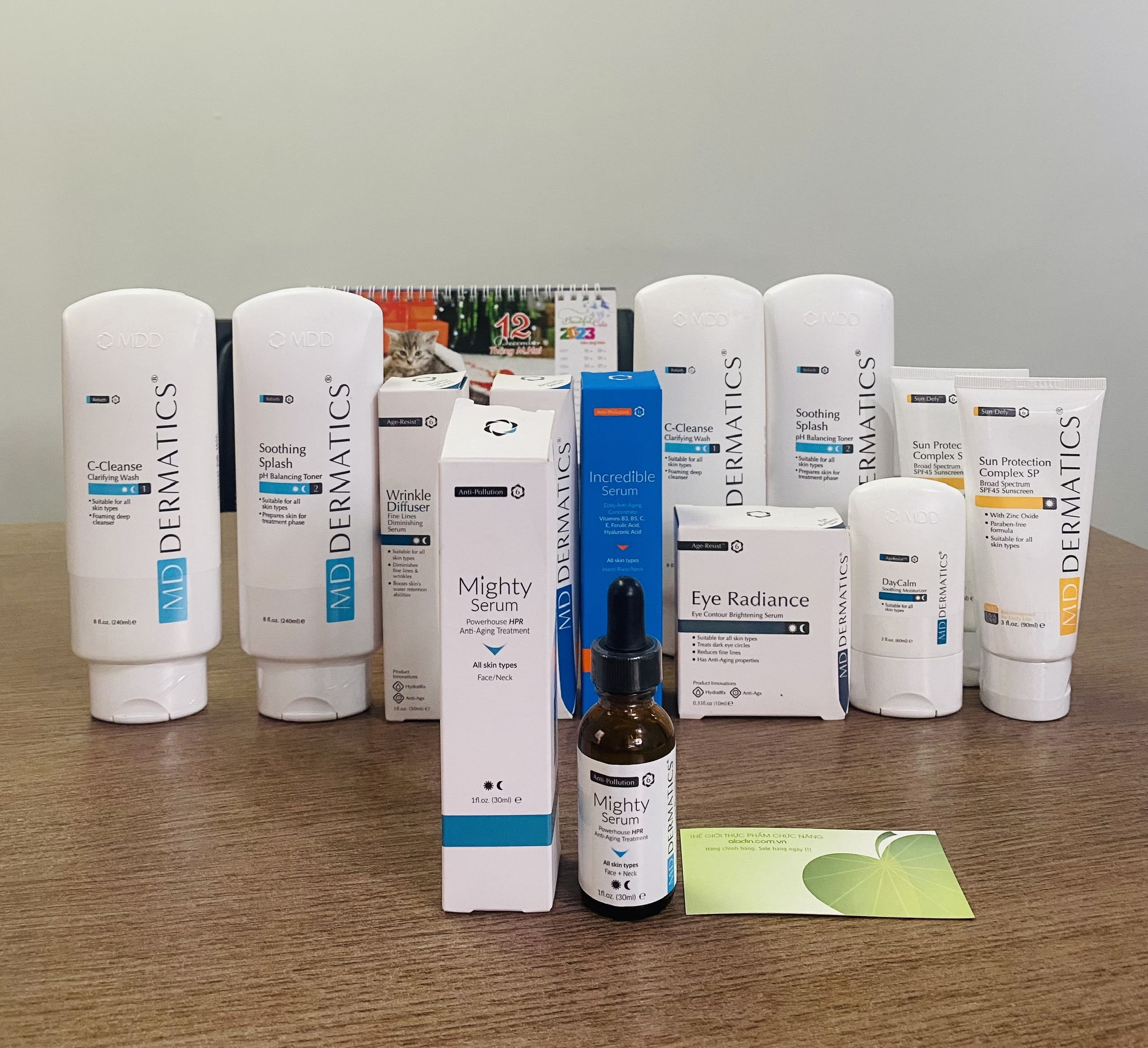 Huyết thanh điều trị trẻ hóa da Md Dermatics Mighty Serum