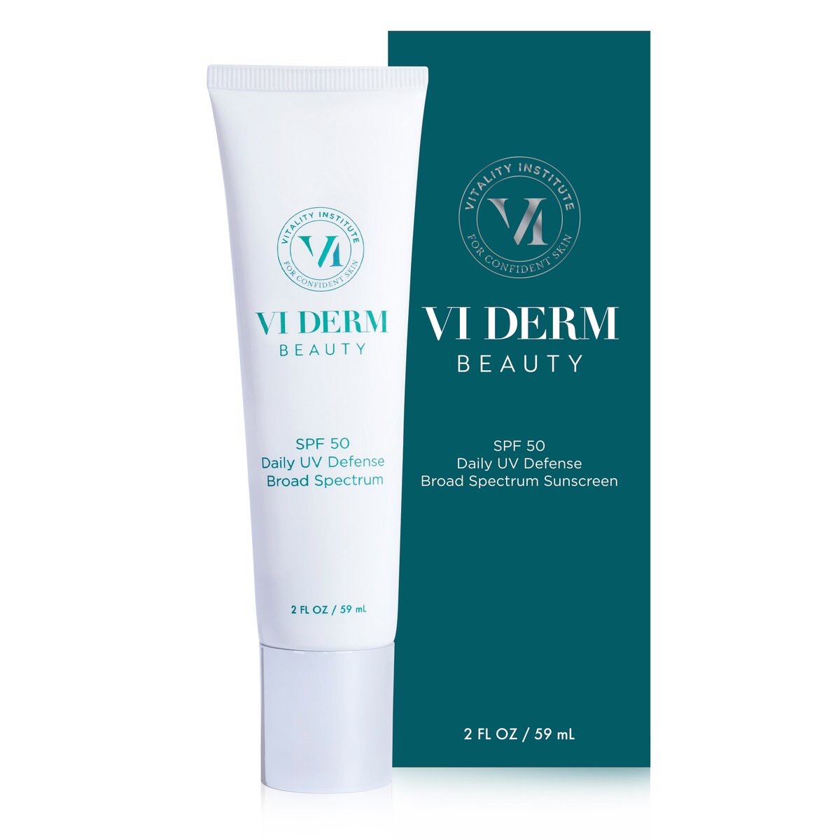 Vi Derm SPF 50 Daily UV Defense Broad Spectrum Sunscreen – Kem Chống ...