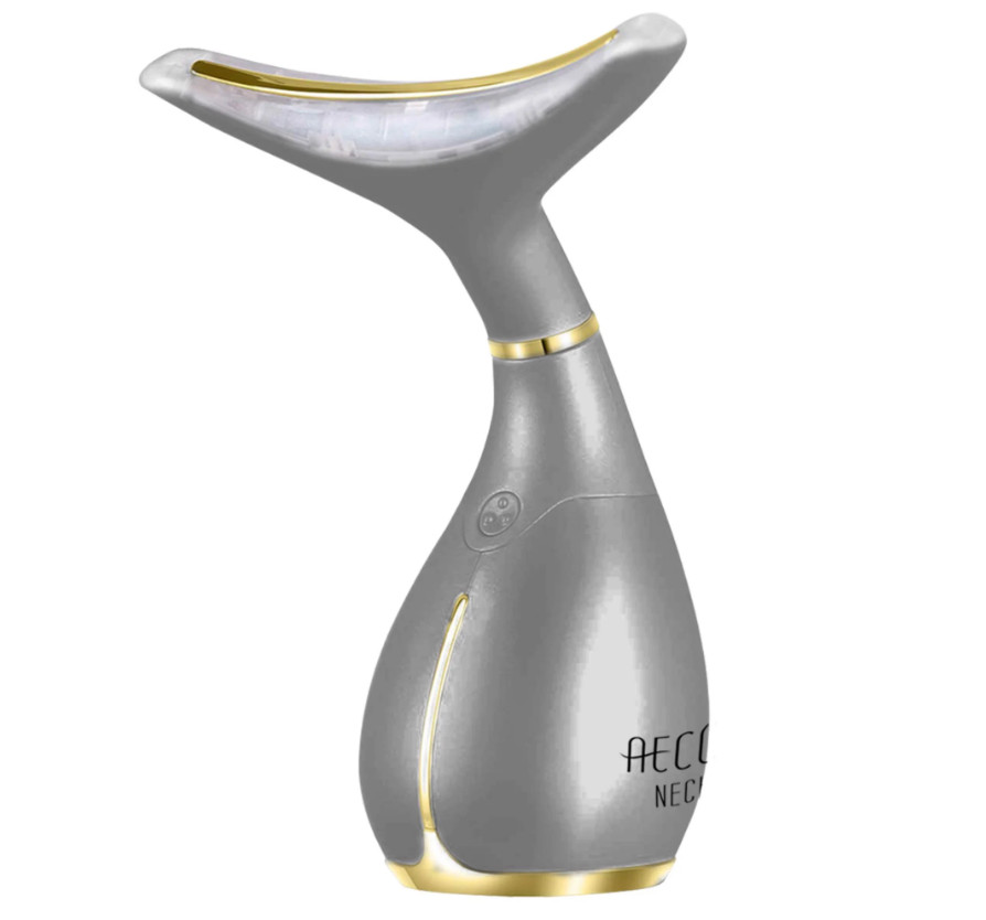 Máy làm đẹp da vùng cổ Earth Tech Aecor Neck Device bạc