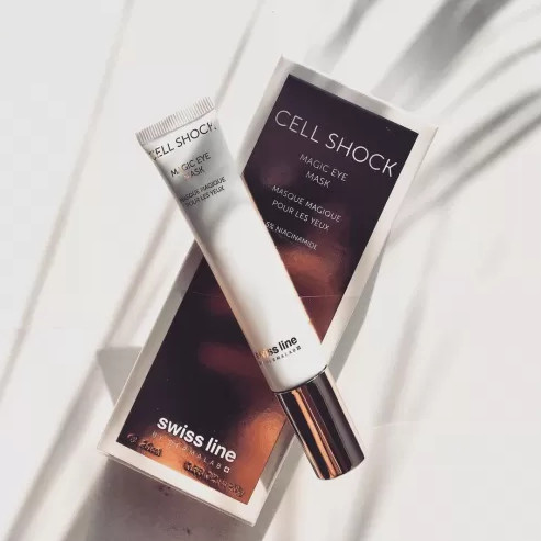 Mặt nạ mắt Swissline Cell Shock Magic Eyes Mask 5% Niacinamide biến ...