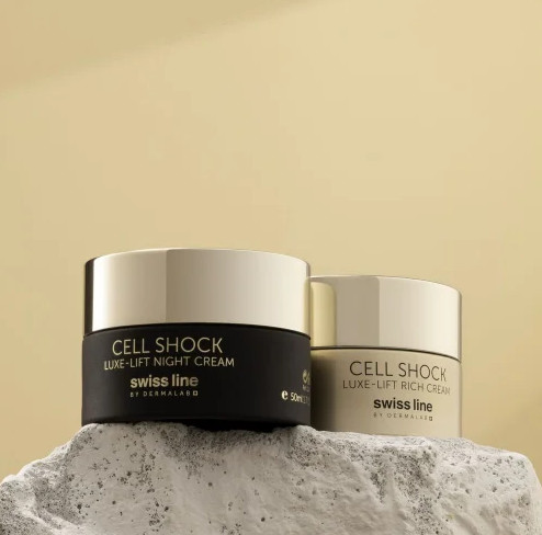 Kem tinh chất vàng trẻ hóa nâng cơ toàn diện ban đêm Swissline Cell Shock Luxe-Lift Night Cream 50ml