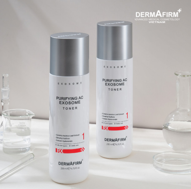 Dermafirm Purifying AC Exosome Toner Nước cân bằng kháng khuẩn điều tiết dầu 200ml