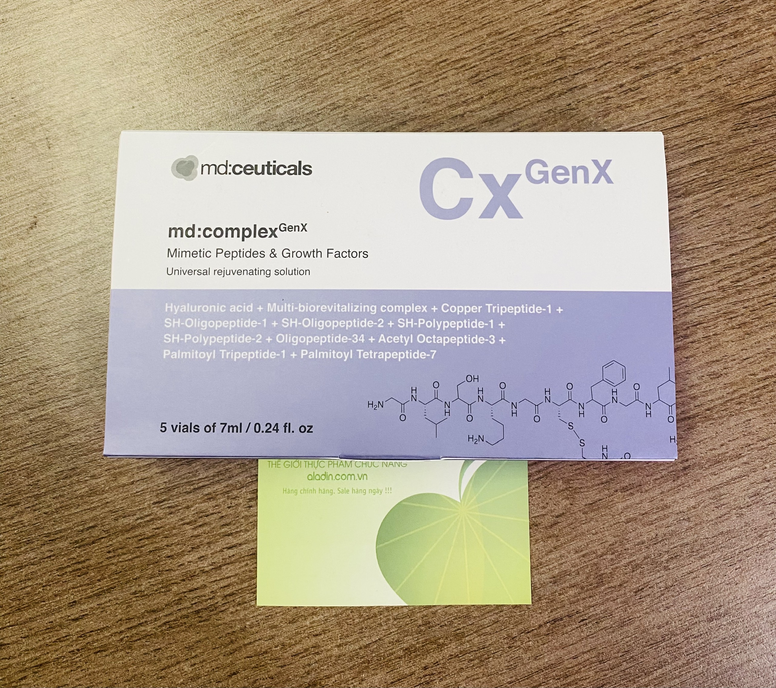 Md Ceuticals Md:Complex Genx Mimetic Peptide & Growth Factors – Tiêm tế ...