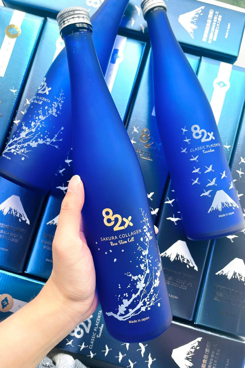 82x Stem Cell Collagen Hỗ trợ làn da mịn màng sáng hồng trẻ hóa tuổi ...