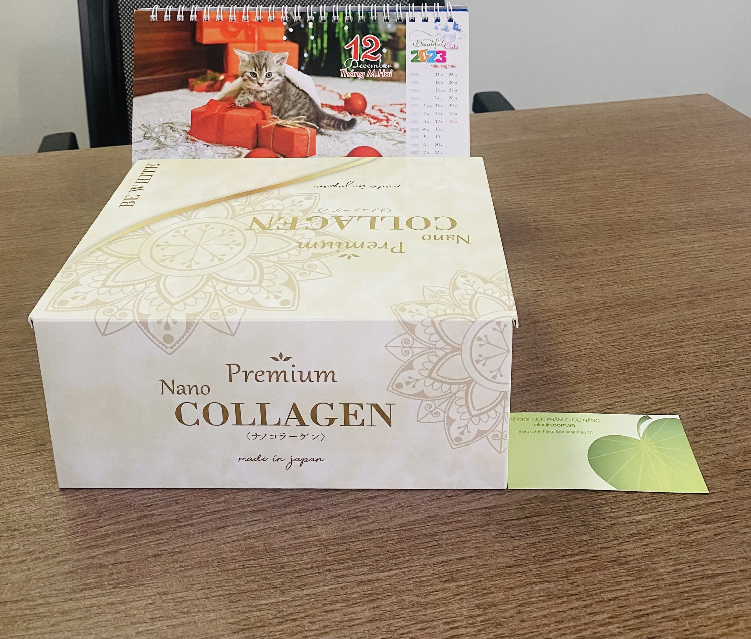 Nước uống Bi White Premium Nano Collagen 30 gói x 15ml