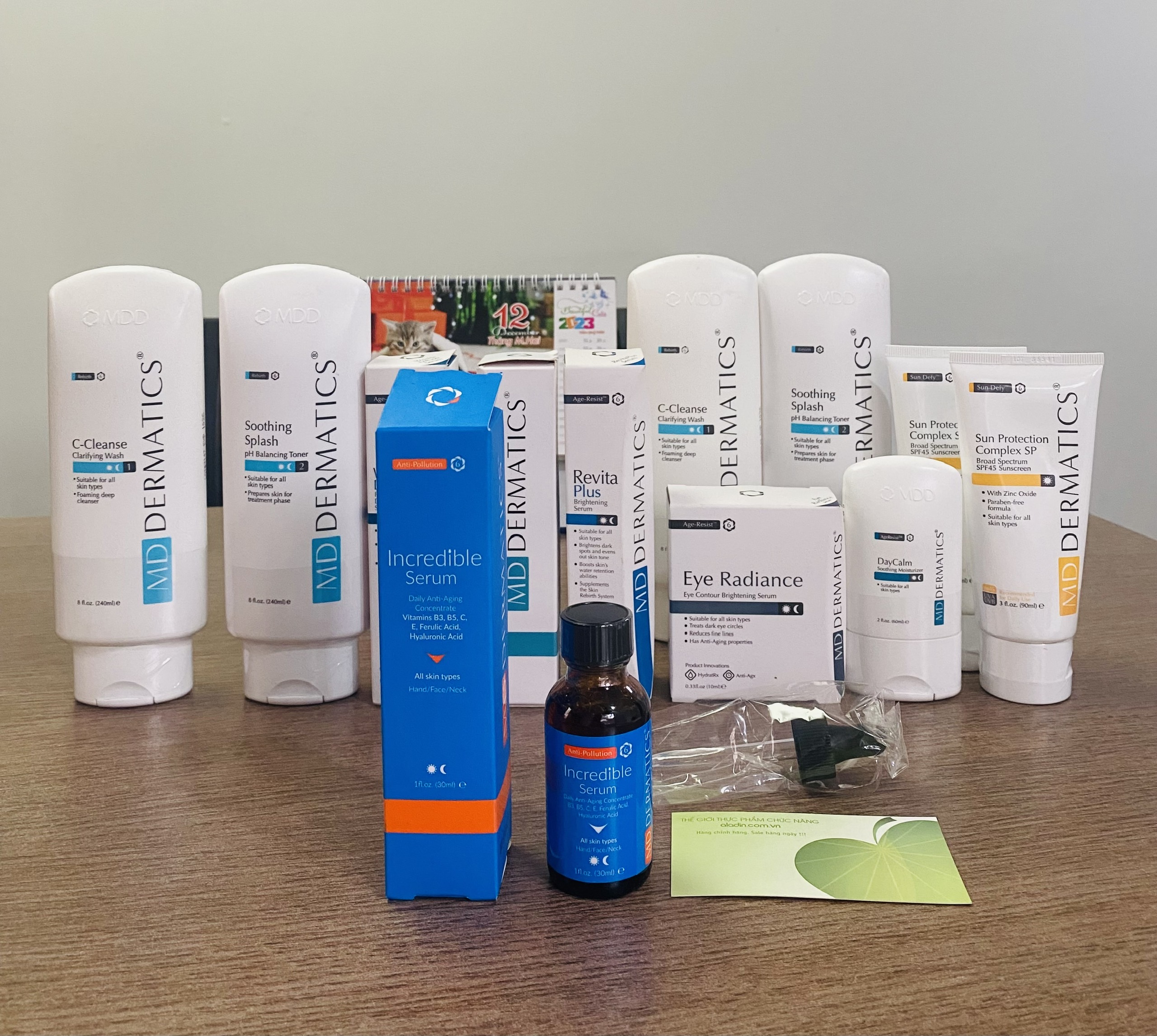 Tinh Chất Chống Ô Nhiễm Đều Màu Da MD Dermatics Incredible Serum