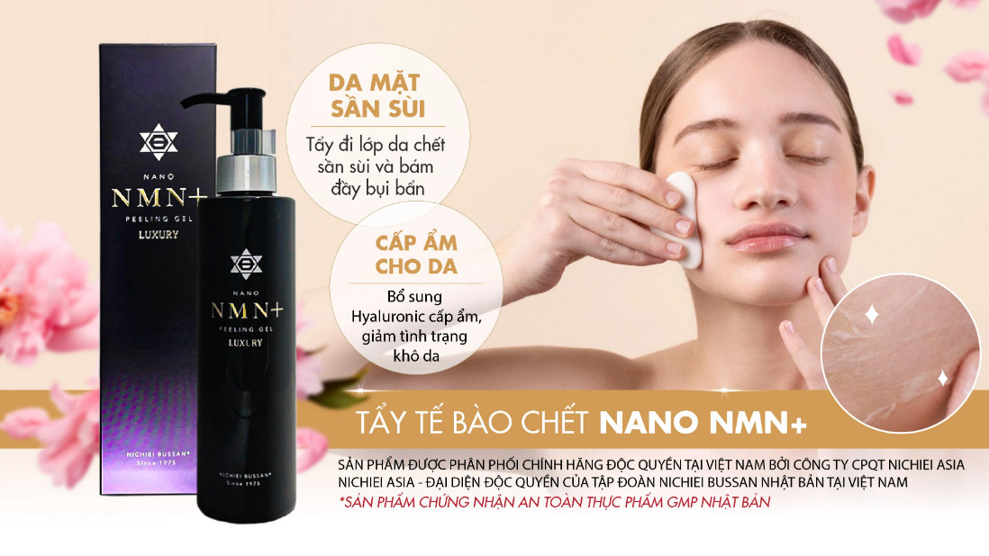 Tẩy tế bào chết Nano NMN Luxury 200g