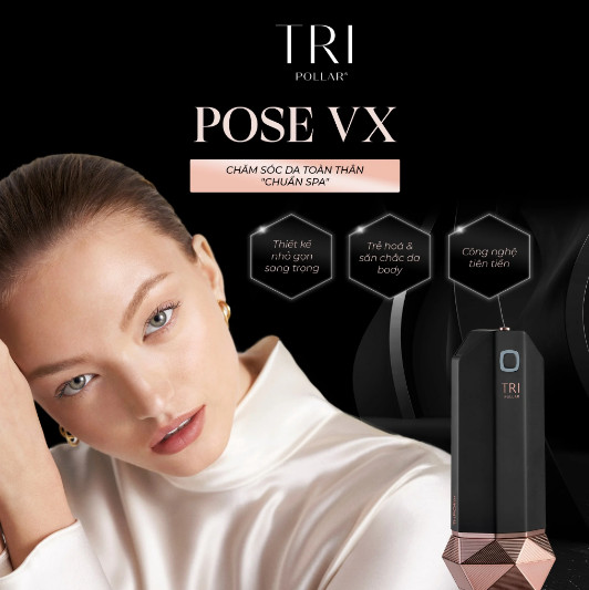 Máy trẻ hóa toàn thân chuyên nghiệp tại nhà Tripollar Pose Vx