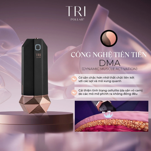 Máy trẻ hóa toàn thân chuyên nghiệp tại nhà Tripollar Pose Vx