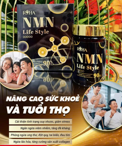 Viên Uống NMN Life Style 33000 Nhật Bản