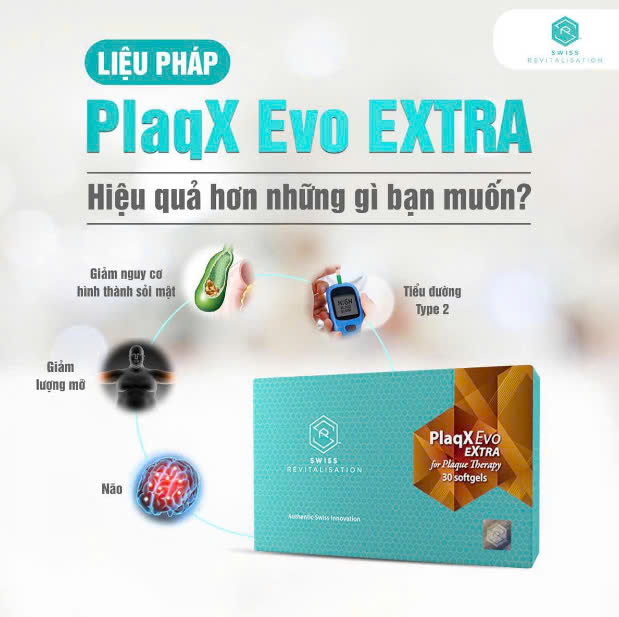 Viên uống SR PlaqX Evo Extra 30 Softgels Liệu pháp cho tim, gan, thận ...