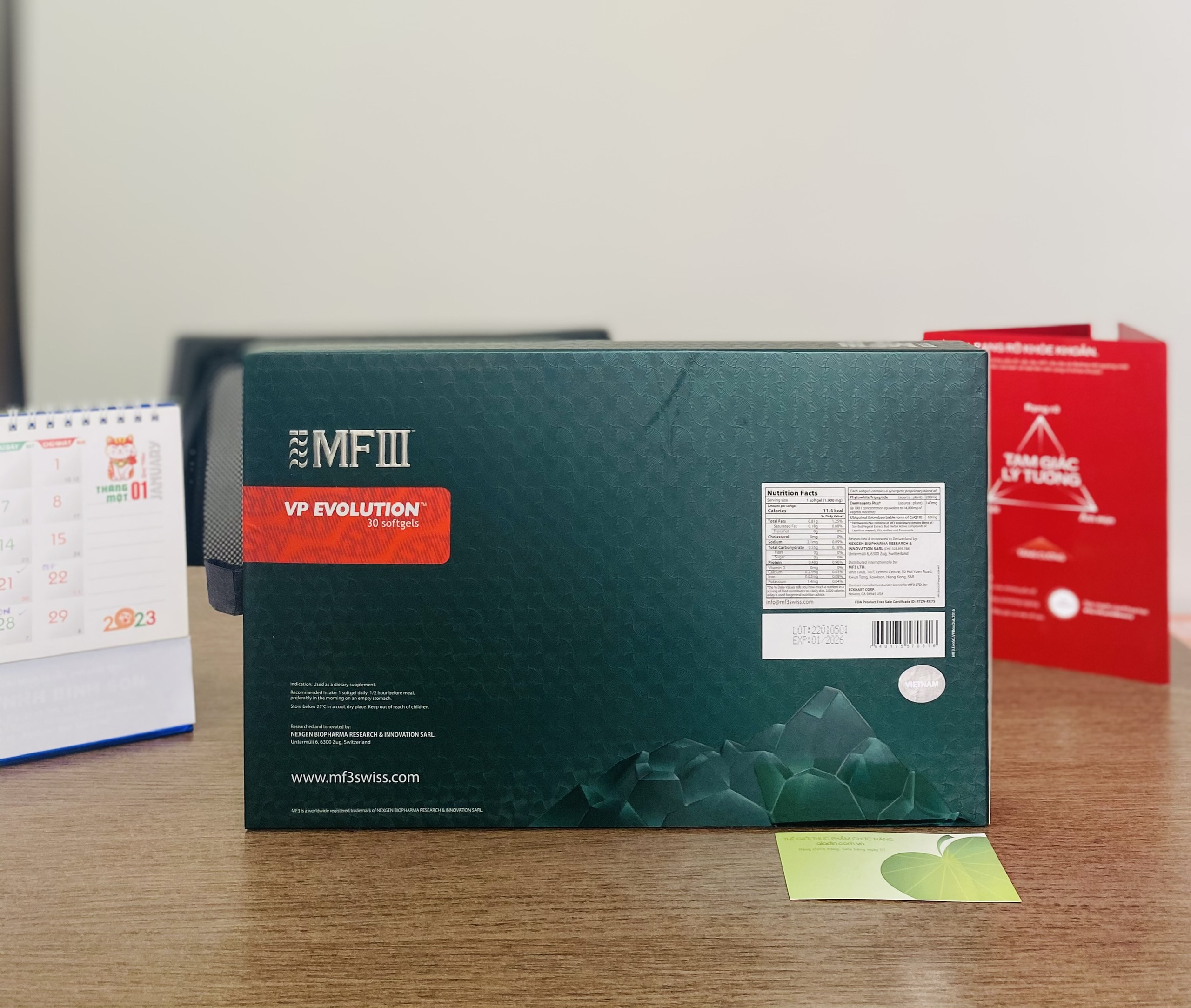 Viên noãn thực vật MFIII VP Softgels