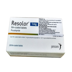 Thuốc điều trị táo bón mạn tính ở phụ nữ Resolor 1mg