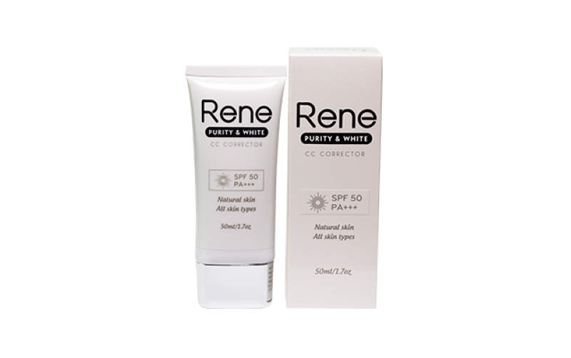 Kem chống nắng, dưỡng da Rene Pure White CC Corrector SPF
