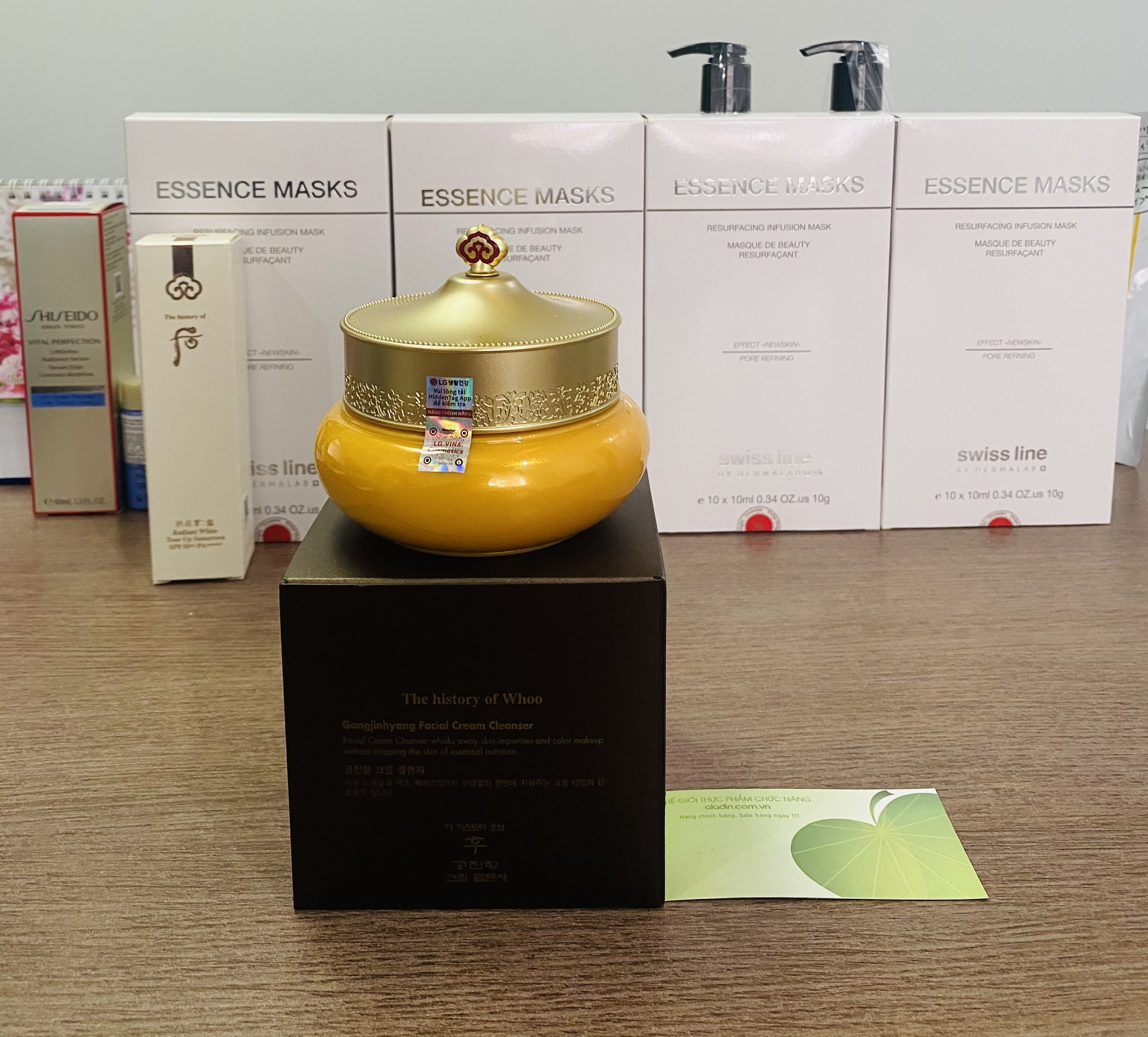 Kem tẩy trang Whoo Cream Cleanser loại bỏ lớp trang điểm cứng đầu