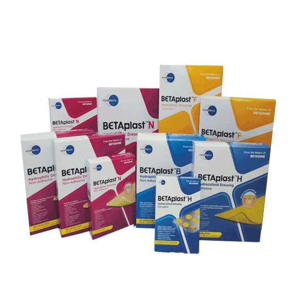 Miếng dán băng vết thương Betaplast N 20x20cm
