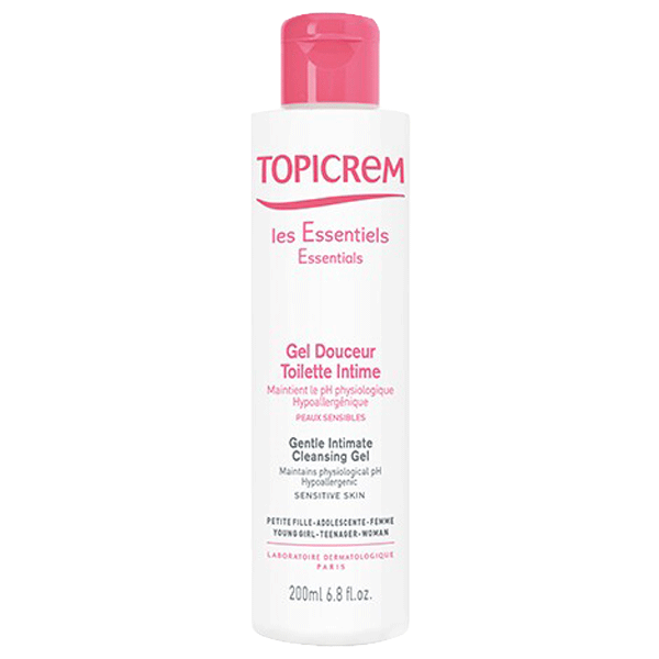 Dung dịch vệ sinh phụ nữ và bé gái Topicrem Gentle Intimate Cleansing Gel
