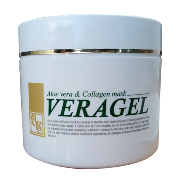 Mặt nạ Beautee Collagen Veragel Aloe vera & Collagen Mask